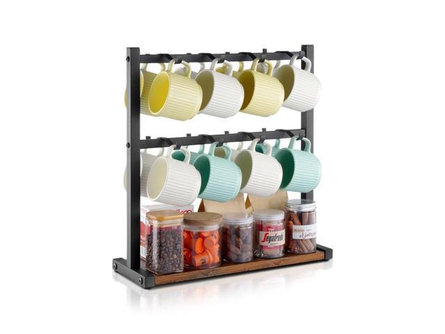 Click here for VEVOR Coffee Mug Holder for Countertop 16 Hooks Cu... prices