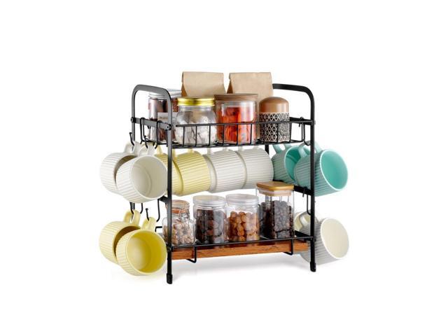 Click here for VEVOR 2 Tier Coffee Bar Organizer for Countertop w... prices