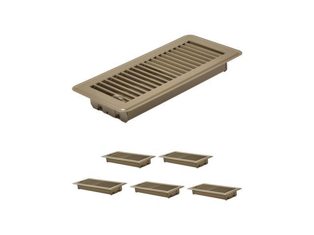 Click here for VEVOR Floor Registers 4 x 10 Inch 6-Pack Iron Floo... prices