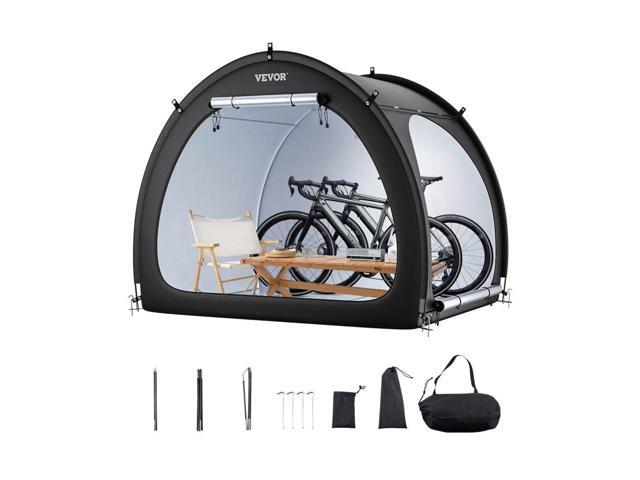 Click here for VEVOR Outdoor Bike Storage Tent Fan-Shaped Dual-Do... prices