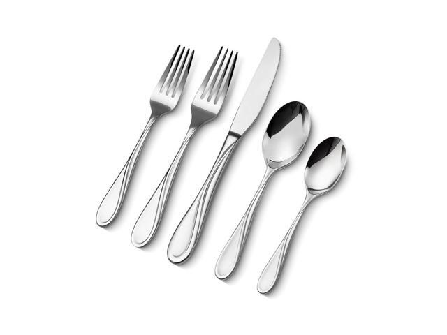Click here for VEVOR 45-Piece Silverware Set Stainless Steel Cutl... prices