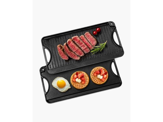 Click here for VEVOR 20x10in Reversible Grill Griddle Pre-Seasone... prices