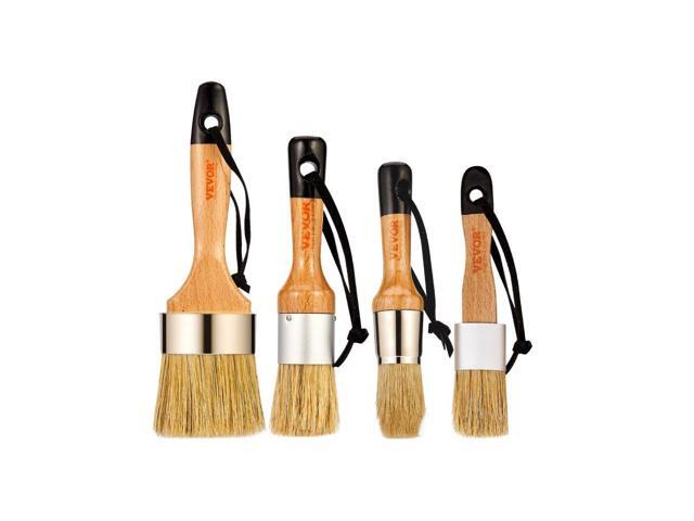 Click here for VEVOR Chalk Wax Paint Brush 4 Piece Furniture Pain... prices