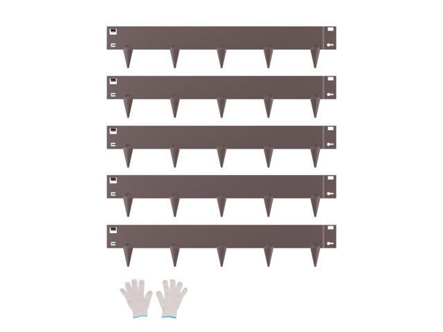 Click here for VEVOR Steel Landscape Edging 5 Packs 39 x 4in Rust... prices