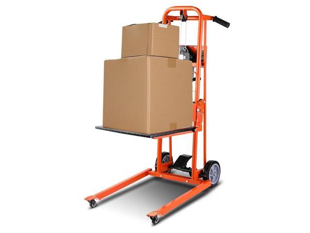 Click here for VEVOR Material Lift Winch Stacker 330 lbs Capacity... prices