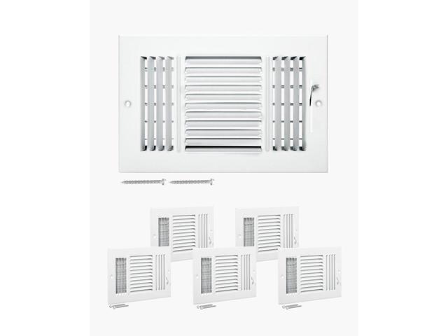 Click here for VEVOR Floor Registers 3-Way 6 x 10 Inch Iron Floor... prices