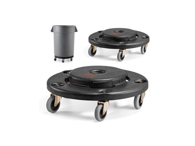 Click here for VEVOR 2 Packs Round Trash Can Dolly Fit 20  32  44... prices