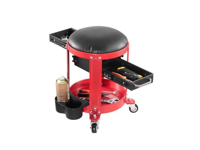 Click here for VEVOR Rolling Mechanic Stool Garage Seat 300 lbs L... prices