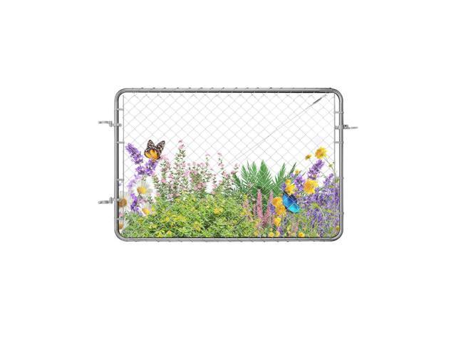 Click here for VEVOR Chain Link Fence Gate Fit 2.2-6 ft x 6 ft Ya... prices