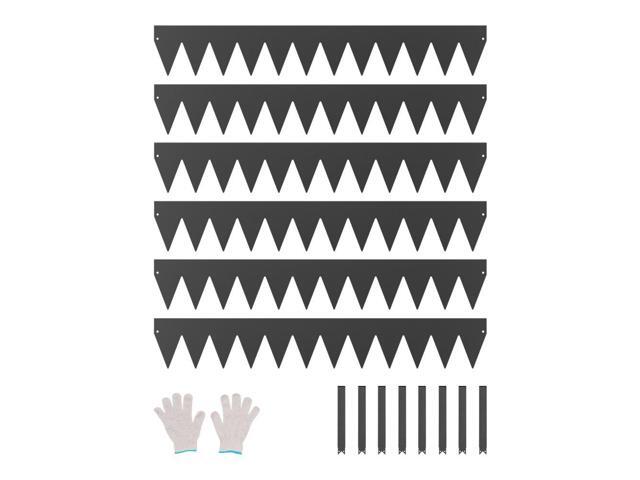 Click here for VEVOR Steel Landscape Edging 6 Packs 40 x 6in Rust... prices