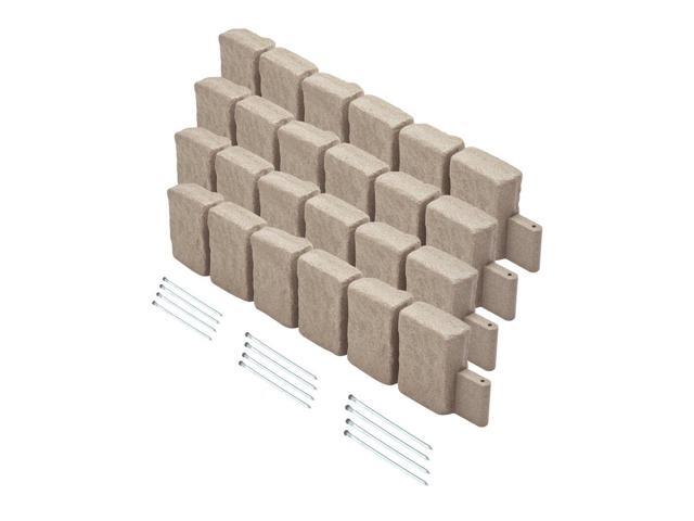 Click here for VEVOR Fake Stone Landscape Edging 47.2 x 9 in Lawn... prices