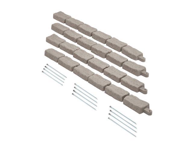 Click here for Fake Stone Landscape Edging 46.2x2.2in Lawn Edging... prices