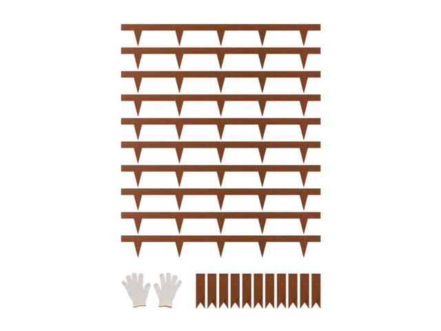 Click here for VEVOR Steel Landscape Edging 10 Packs 40x4.5in Wea... prices