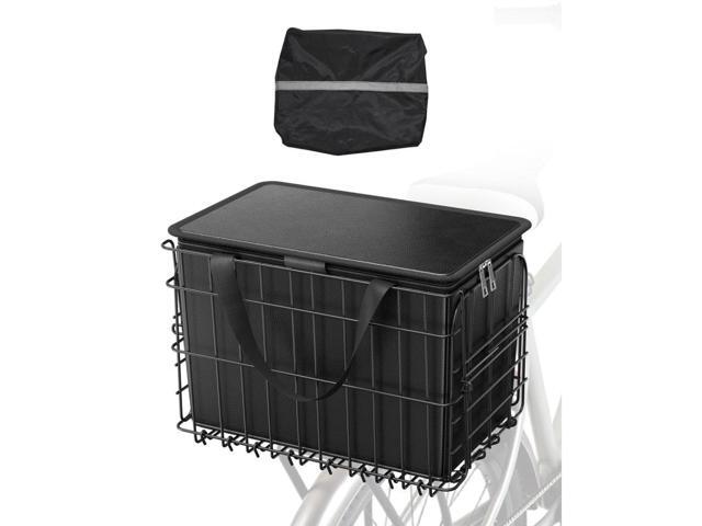 Click here for Rear Bike Basket Folding Bicycle Basket Cargo Net... prices
