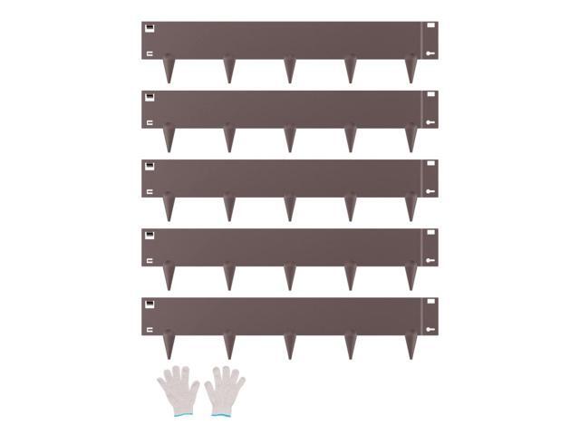 Click here for VEVOR Steel Landscape Edging 5 Packs 39 x 5in Rust... prices