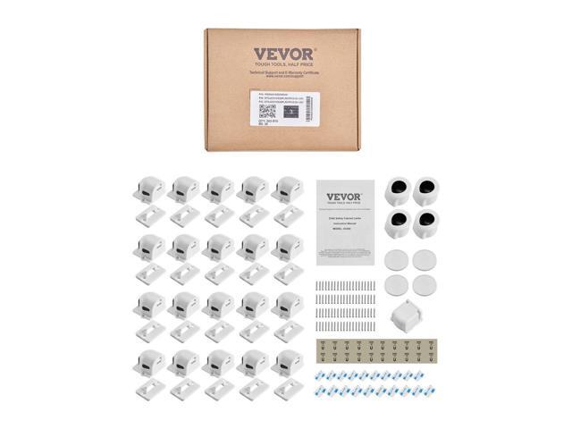 Click here for VEVOR Child Safety Magnetic Cabinet Locks 20 Packs... prices
