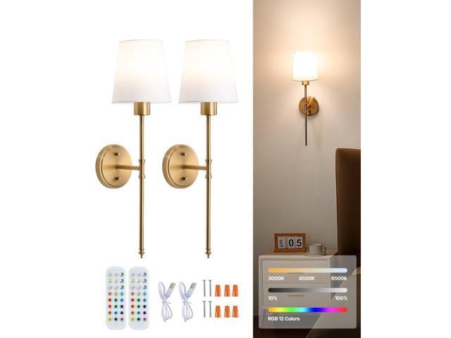 Click here for VEVOR Battery Operated Wall Sconce Set of 2 Wirele... prices