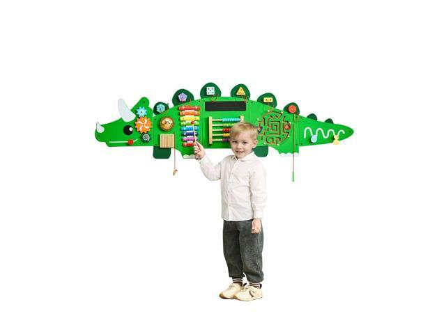 Click here for Dinosaur Activity Wall Busy Board Panels 11 Activi... prices