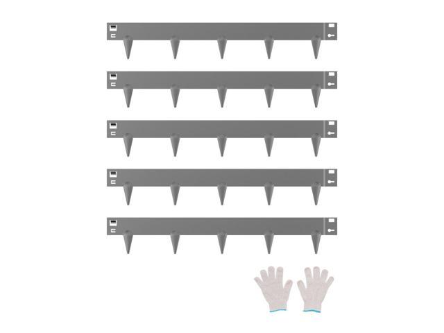 Click here for VEVOR Steel Landscape Edging 5 Packs 39 x 3in Rust... prices