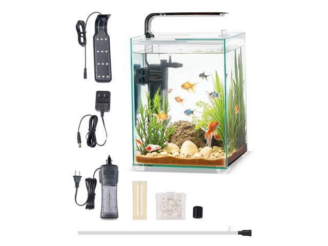 Click here for VEVOR 5 Gallon Fish Tank Aquarium Smart Square Cle... prices