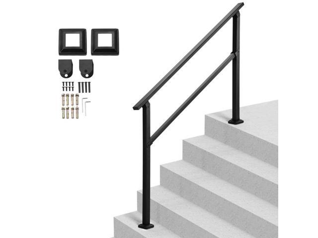 Click here for VEVOR Outdoor Handrails for 4-5 Step Stairs Black... prices