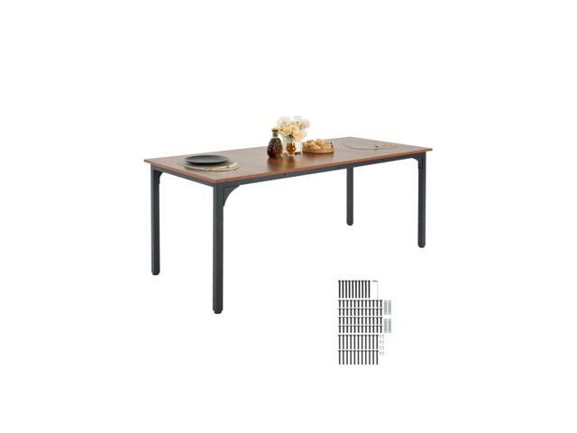 Click here for VEVOR 71in Rectangle Dining Table Wood Kitchen Tab... prices