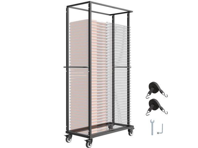 Click here for VEVOR Folding Chair Rack Cart for 60 Chairs of 500... prices