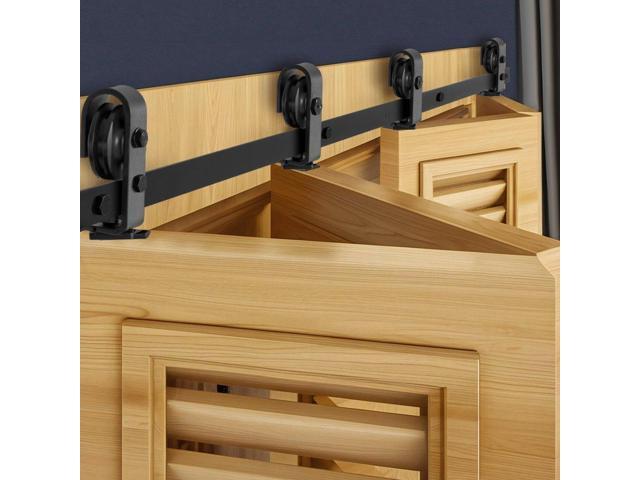 Click here for VEVOR Bi-Folding Sliding Barn Door Hardware Track... prices