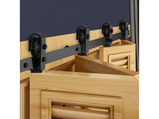 Click here for VEVOR Bi-Folding Sliding Barn Door Hardware Track... prices