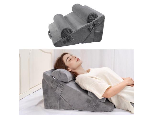 Click here for VEVOR Orthopedic Bed Wedge Pillow 4 Pcs Adjustable... prices