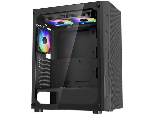 Click here for VEVOR Mid-Tower PC Gaming Case Computer Case 3 x 1... prices