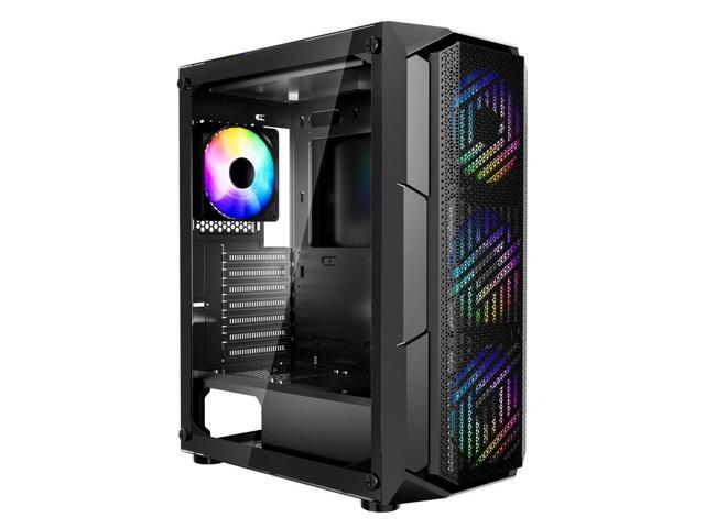 Click here for VEVOR Mid-Tower PC Gaming Case Computer Case 4 x 1... prices