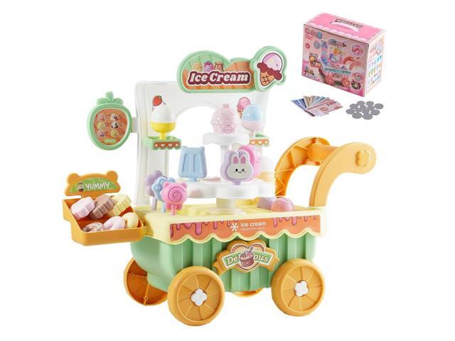 Click here for VEVOR Ice Cream Cart for Kids Pretend Play Ice Cre... prices