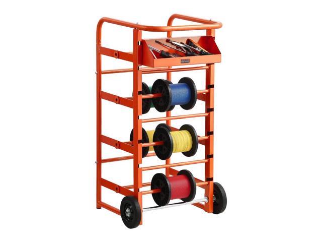 Click here for Wire Spool Rack 11 Rods Cable Caddy Wire Spool Car... prices