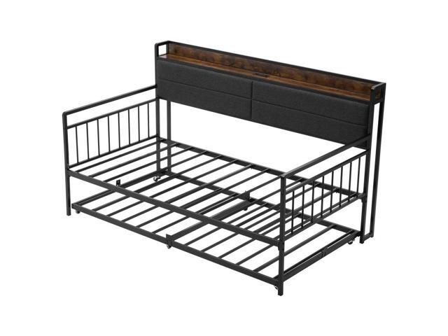 Click here for VEVOR Twin Size Daybed Frame Metal Day Bed with Tr... prices