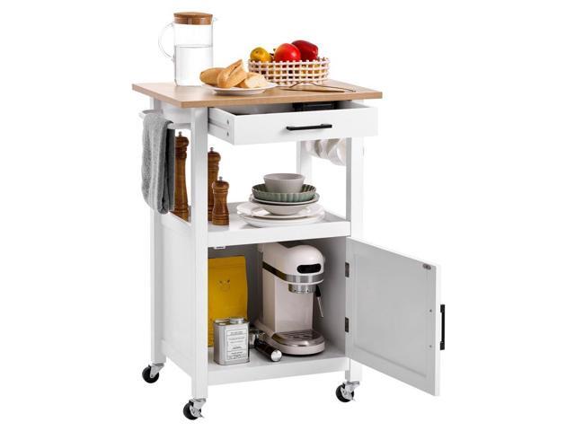 Click here for 18x23in Kitchen Island Cart Rolling Storage Table... prices