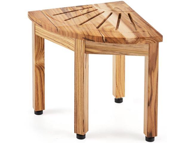 Click here for VEVOR Corner Teak Shower Bench  12.4 Height 11.5 R... prices