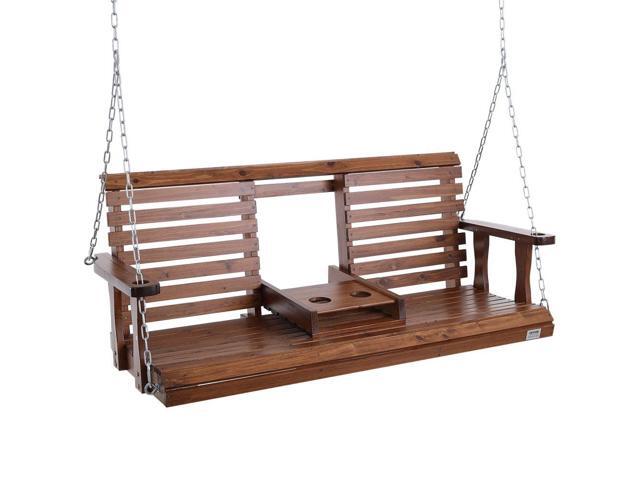 Click here for VEVOR Wooden Porch Swing 5 ft  Patio bench swing f... prices