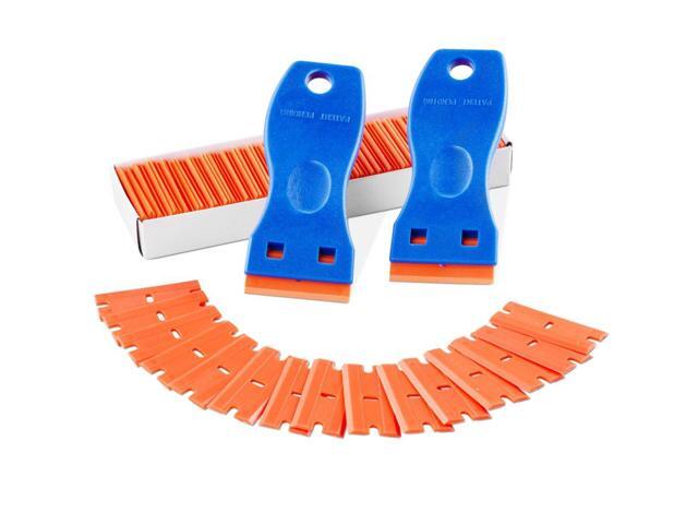 Click here for VEVOR Plastic Razor Blade Scraper 2PCS Scraper Too... prices