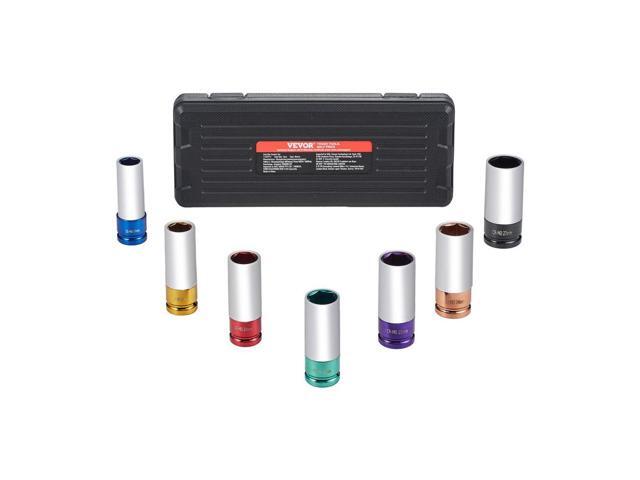 Click here for VEVOR Lug Nut Impact Socket Set 1/2 in Drive Metri... prices