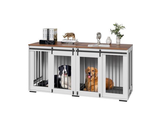 Click here for VEVOR Dog Crate Furniture 72 in Indoor Wooden Dog... prices