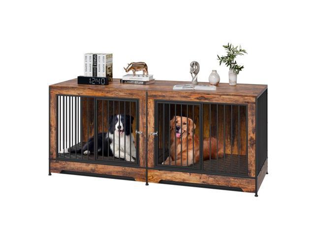 Click here for VEVOR Dog Crate Furniture 75 in Indoor Wooden Dog... prices