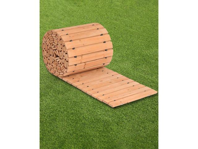 Click here for VEVOR 16 ft L x 17 in W Straight Wooden Garden Pat... prices