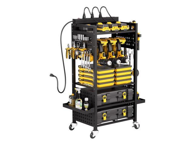 Click here for VEVOR 5-tier Tool Organizer Cart with Charging Sta... prices