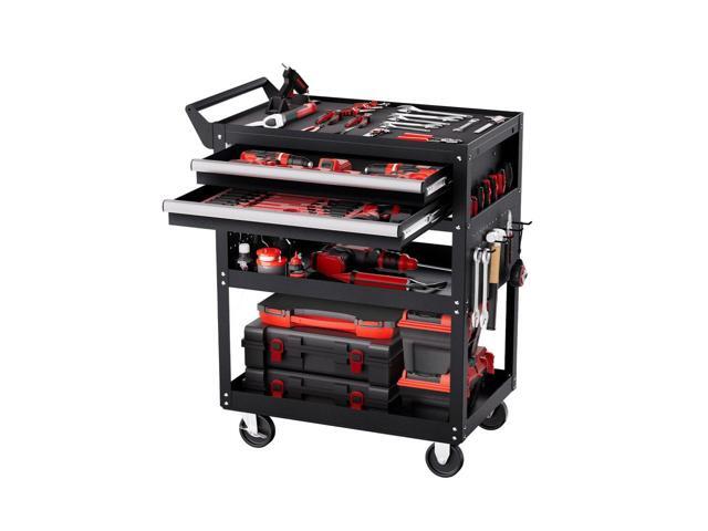 Click here for VEVOR 5-Tier Tool Cart with Wheels  400 lbs Load C... prices