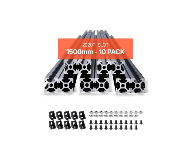 Click here for VEVOR 10PCS 59 in (1500 mm) T Slot 2020 Aluminum E... prices