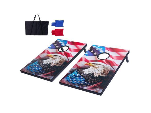 Click here for VEVOR 3x2ft Cornhole Set Portable Corn Hole Toss G... prices