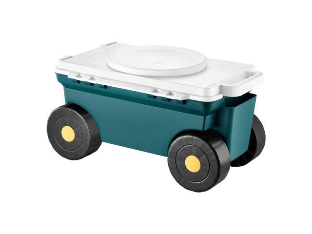 Click here for VEVOR Rolling Garden Cart with Seat 276 lbs Plasti... prices