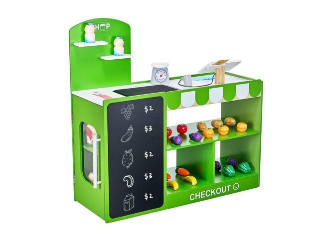 Click here for VEVOR Kids Grocery Store Playset Wooden Play Marke... prices