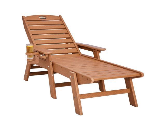 Click here for VEVOR Outdoor Chaise Lounge Chair 6 Position Adjus... prices